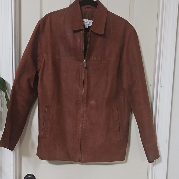 Wilsons Leather | Jackets & Coats | Wilsons Leather Tan Suede Jacket ...